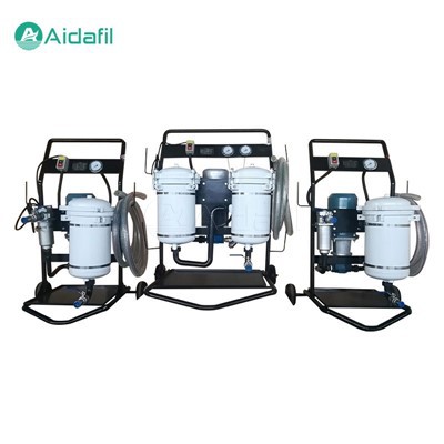 China Good Price Compact Portable Trolley-Type Oil Filter Unit For ...